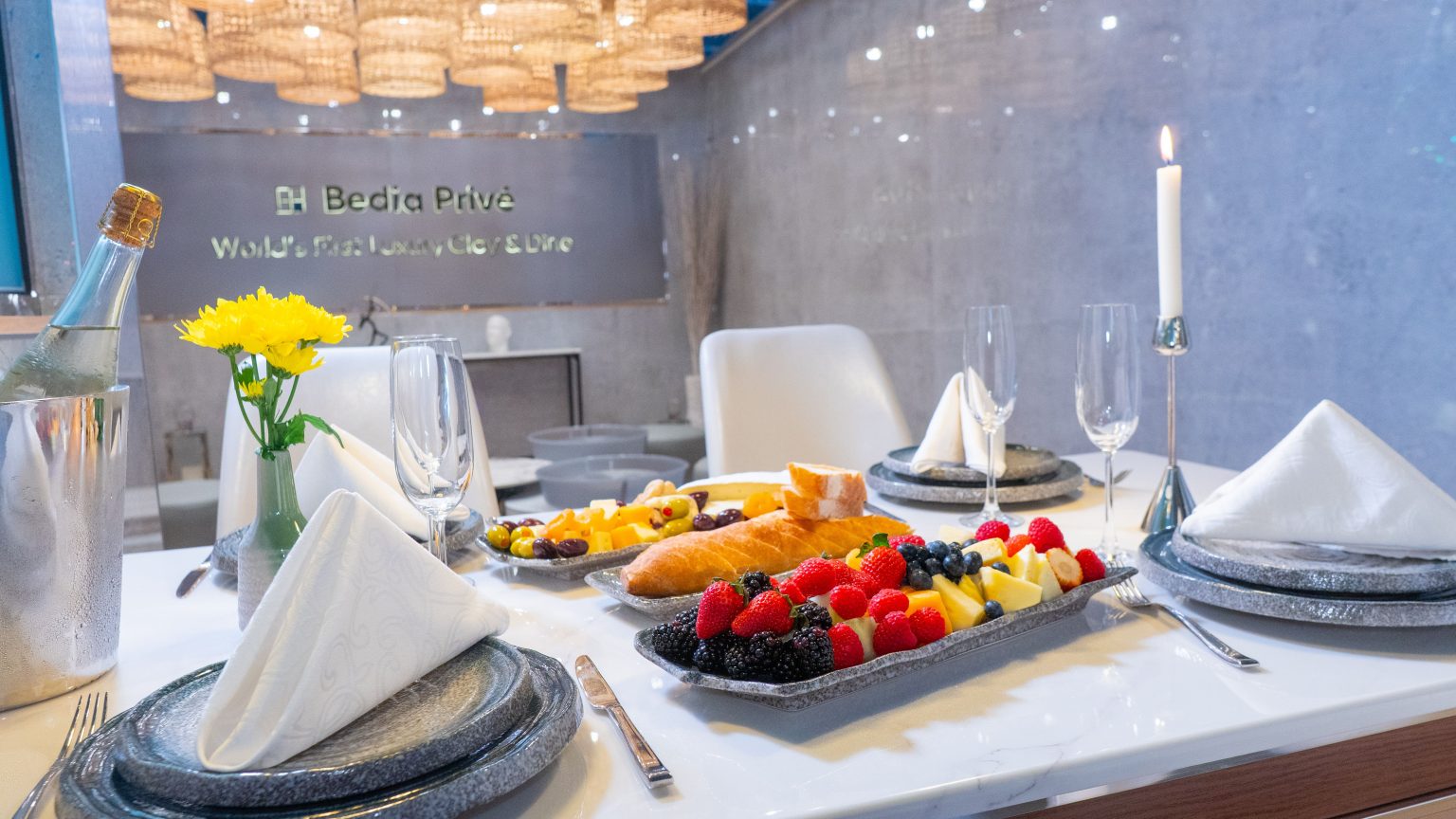 Bedia Privé – The World’s First Luxury Clay & Dine